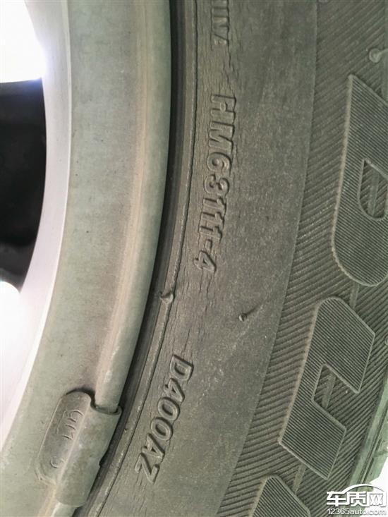 雪佛兰创酷普利司通轮胎龟裂有安全隐患 - 车质网