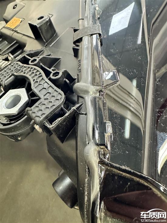 进口宝马X5索赔激光大灯严重瑕疵 - 车质网